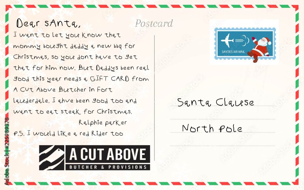 Christmas 2025!!! - A Cut Above Butcher Shop